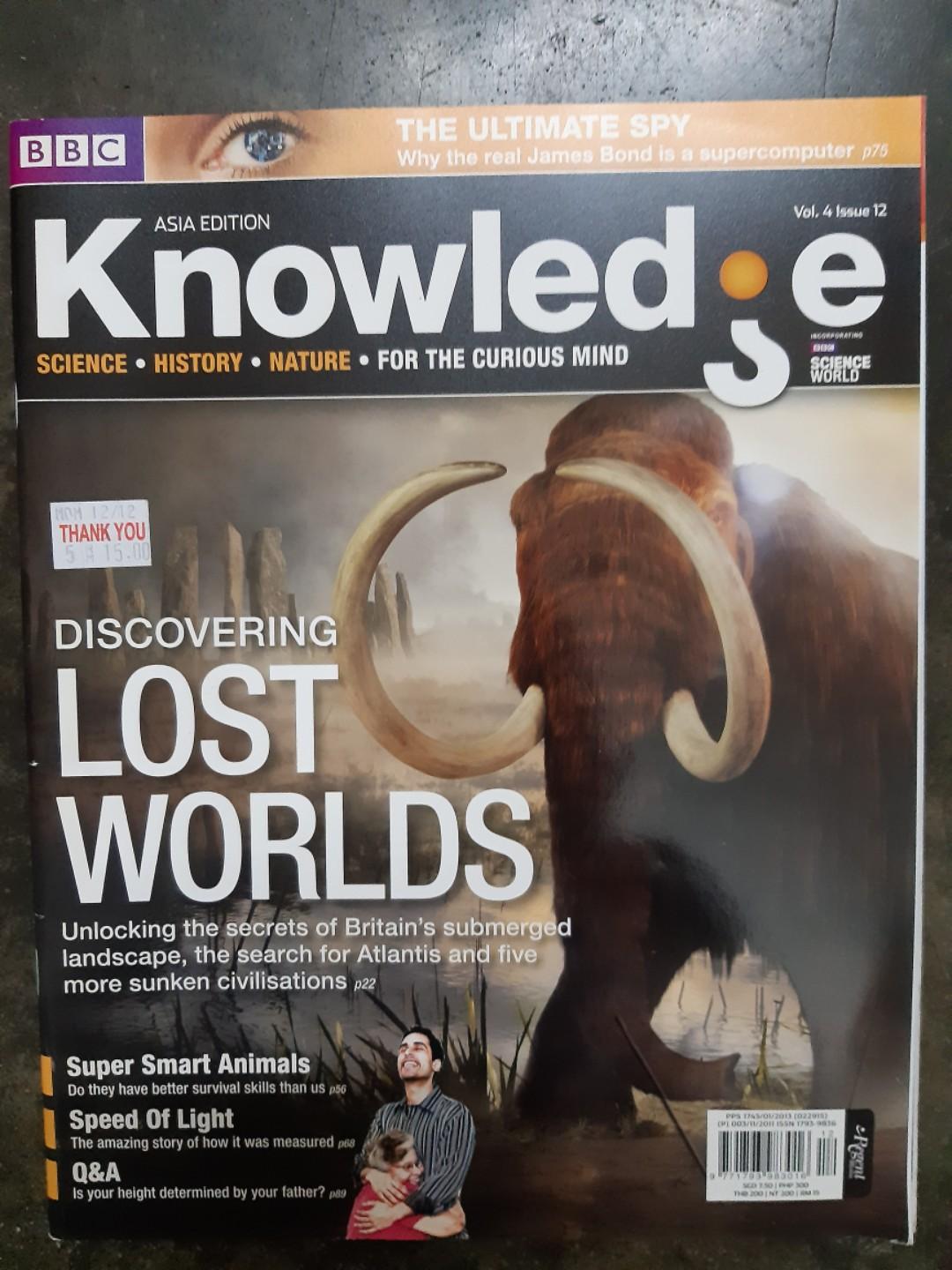 BBC Knowledge Magazines, Hobbies & Toys, Books & Magazines, Magazines ...