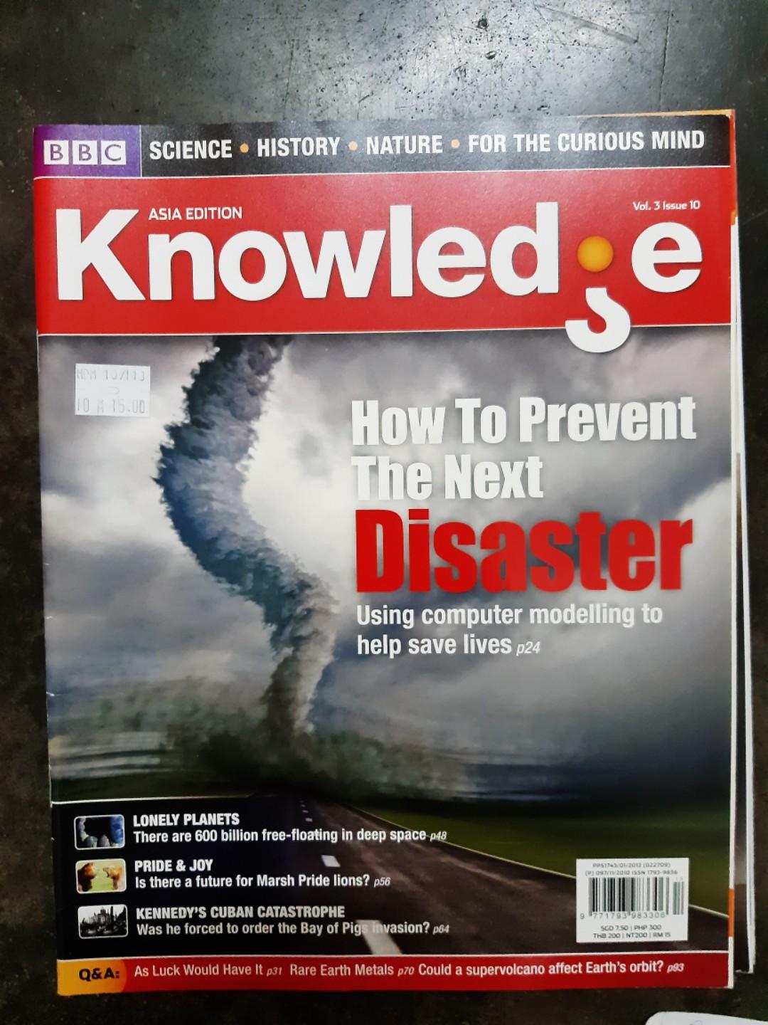 BBC Knowledge Magazines, Hobbies & Toys, Books & Magazines, Magazines on Carousell