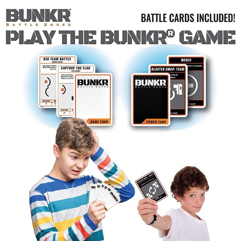 BUNKR Inflatable Battlezone Battle Royale Set (4 Piece) Nerf, Xshot ...