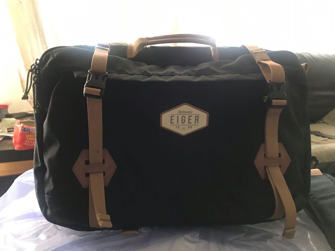 Eiger Trilog Backpack, Men's Fashion, Bags, Backpacks on Carousell