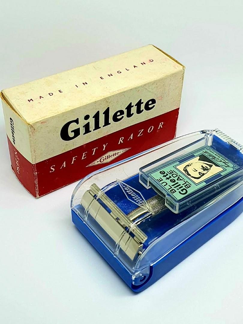Gillette Tech No.24 Vintage (1961) Razor Set with Original Case and ...