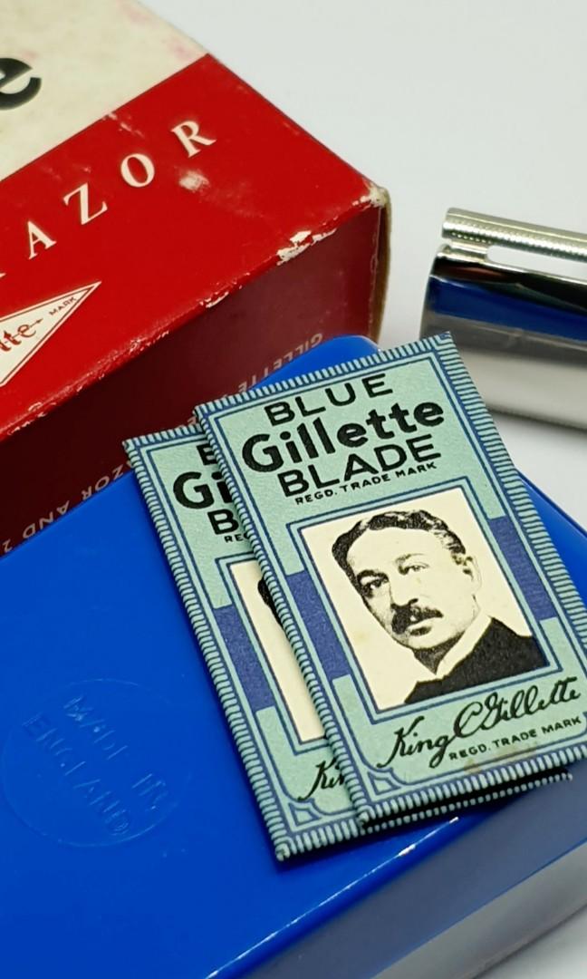 Gillette Tech No.24 Vintage (1961) Razor Set with Original Case and ...