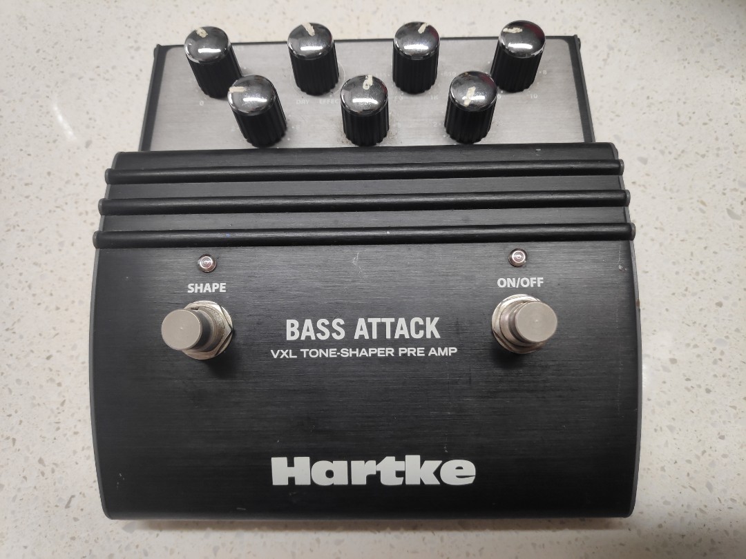 Hartke Bass Attack VXL Tone-Shaper Preamp, Hobbies & Toys, Music ...