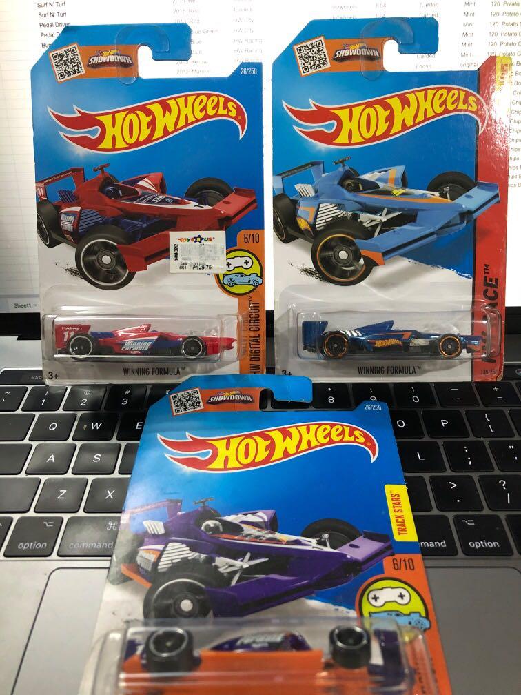 Hot Wheels Winning Formula, Hobbies & Toys, Toys & Games on Carousell