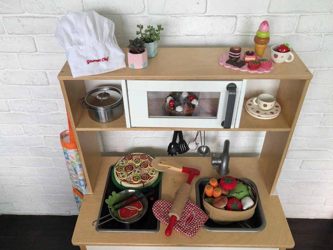 Ikea Toy Kitchen & Table Set Bundle, Babies & Kids, Baby Nursery & Kids ...