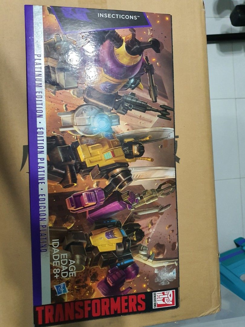 Insecticons platinum edition, Hobbies & Toys, Toys & Games on Carousell