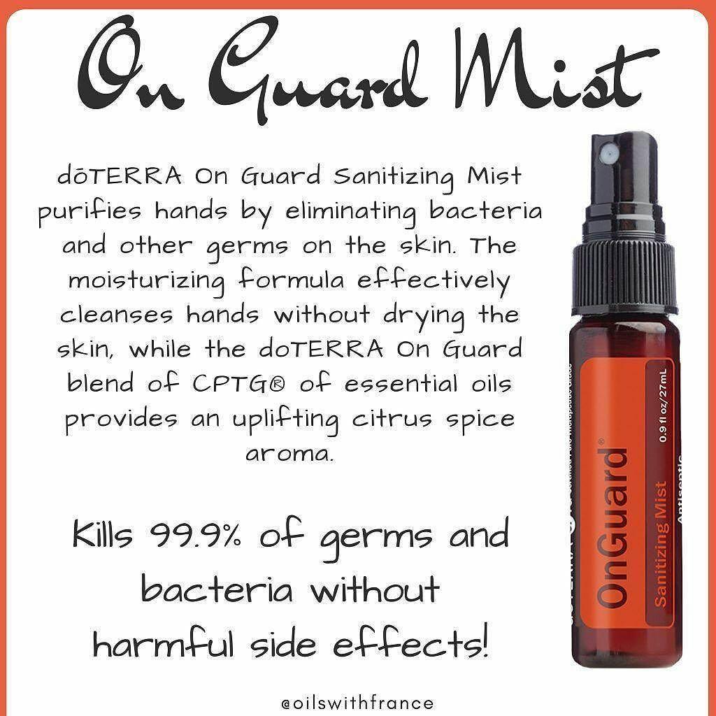Limited stock DoTerra On Guard Sanitizing Mist 27ml spray bottle ...