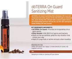 Limited stock DoTerra On Guard Sanitizing Mist 27ml spray bottle ...
