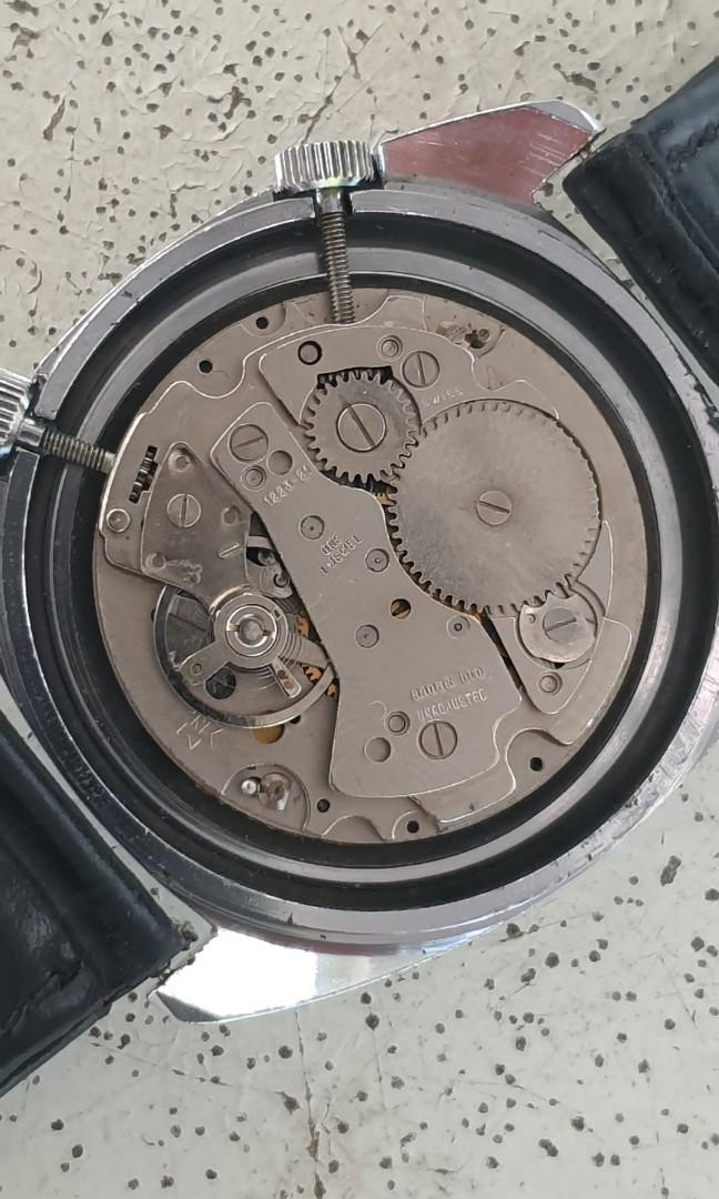 Mentor (1970s) Vintage Manual Wind Alarm Watch, Women's Fashion ...