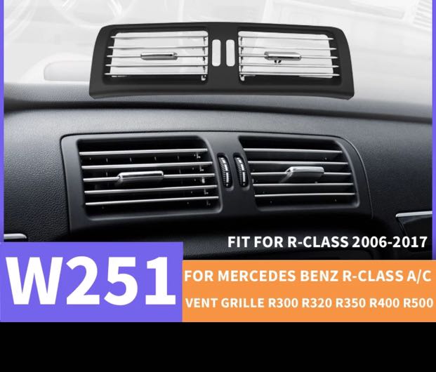 Mercedes Benz W251 Car Front Center Air Vent Grille AC R-CLASS Dash ...