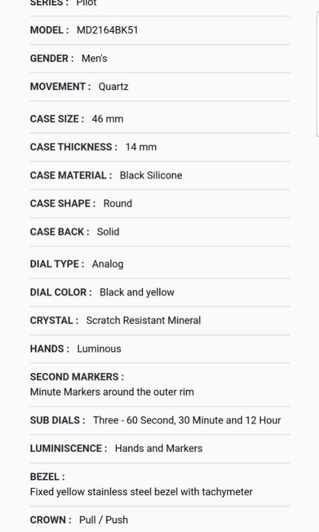 Momo Design Pilot Pro Chrono, Mobile Phones & Gadgets, Wearables ...