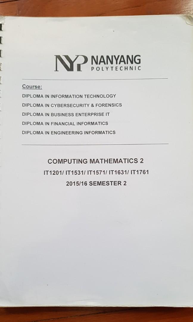 NYP SIT hardcopy notes, Hobbies & Toys, Books & Magazines, Assessment ...