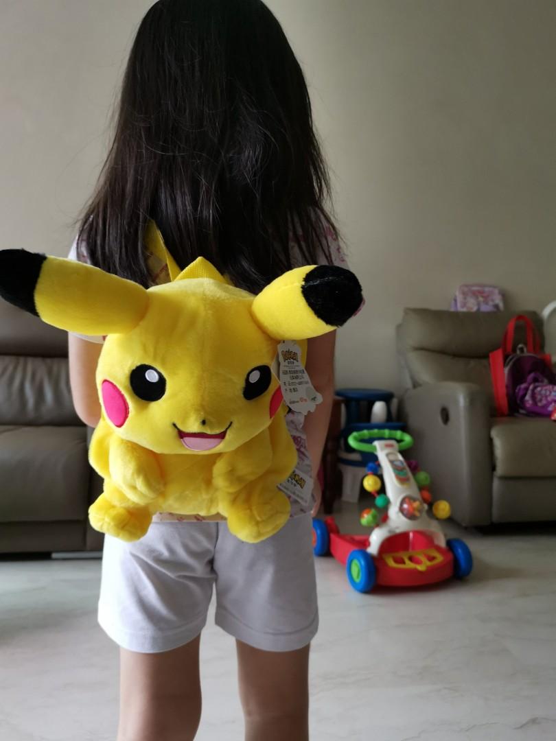 Pikachu bag, Babies & Kids, Going Out, Diaper Bags & Wetbags on Carousell