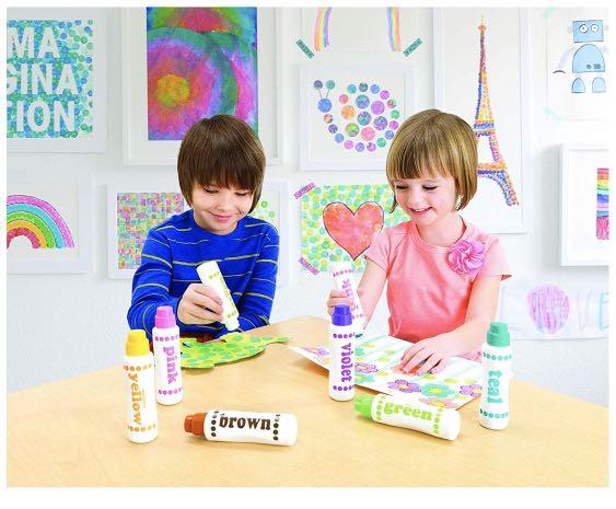 (PO) Do A Dot Art! Markers Brilliant Washable 6 pack, The Original Dot ...