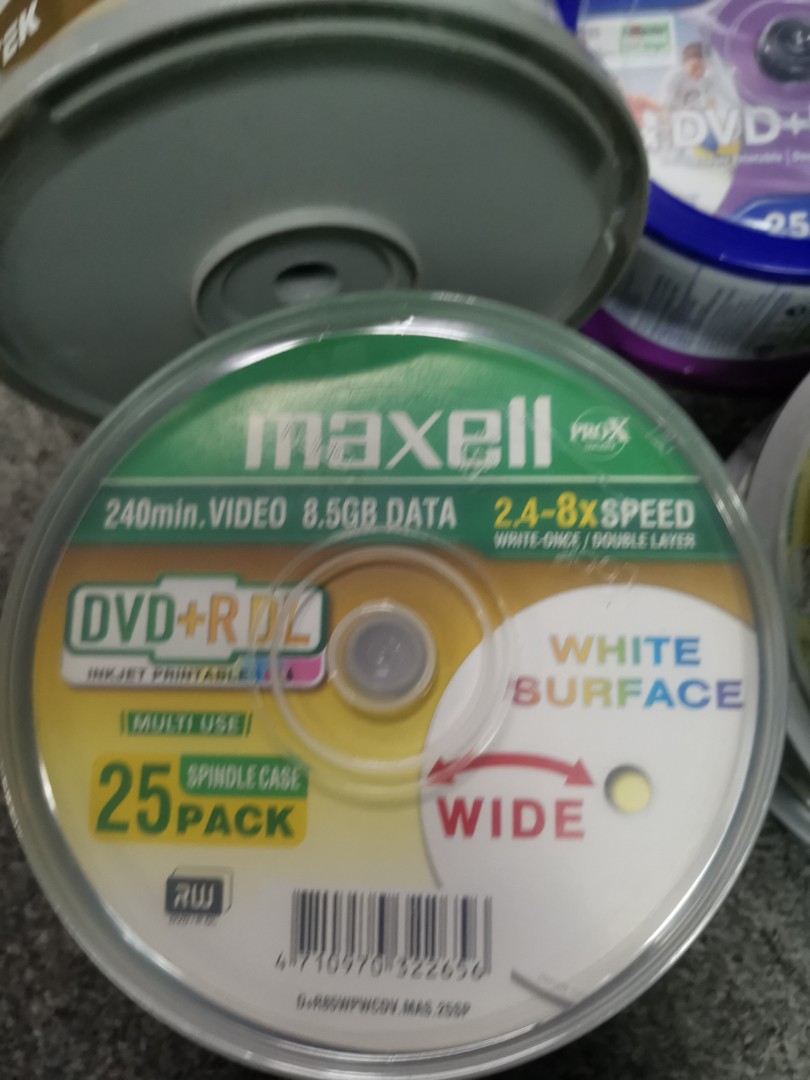 Rewritable DVD, TV & Home Appliances, TV & Entertainment, Blu-Ray ...