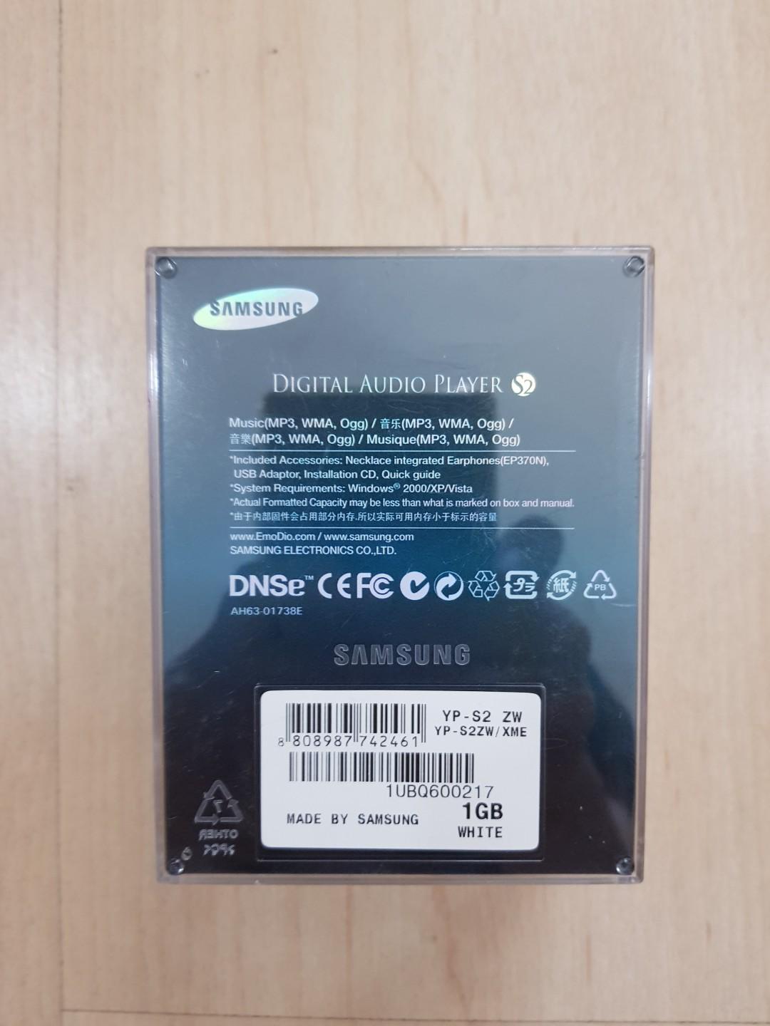 Samsung digital audio player S2, Audio, Portable Music Players on Carousell