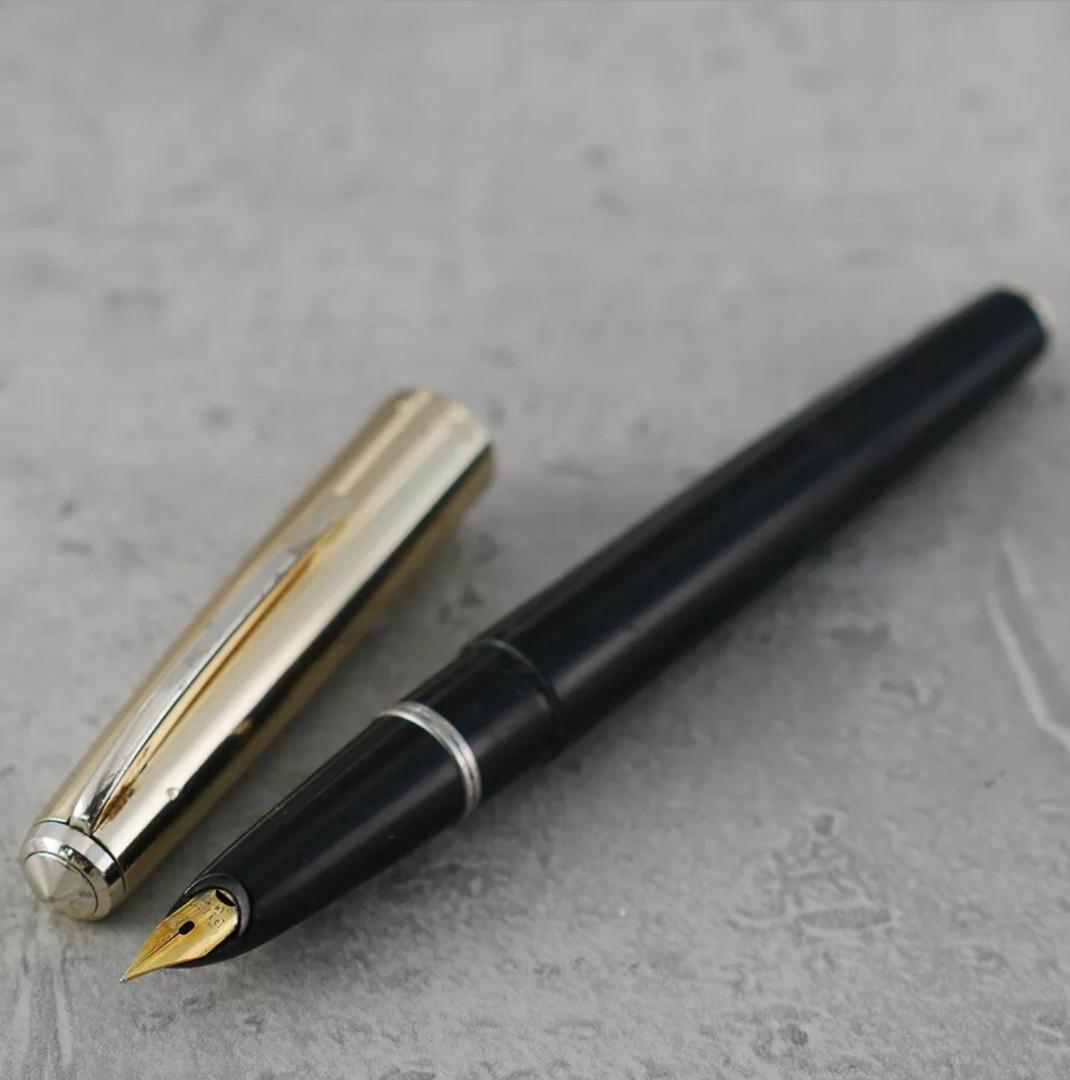 Vintage PILOT 1964 Super 60 14K Gold Soft Fine Nib Fountain Pen [ RARE ...