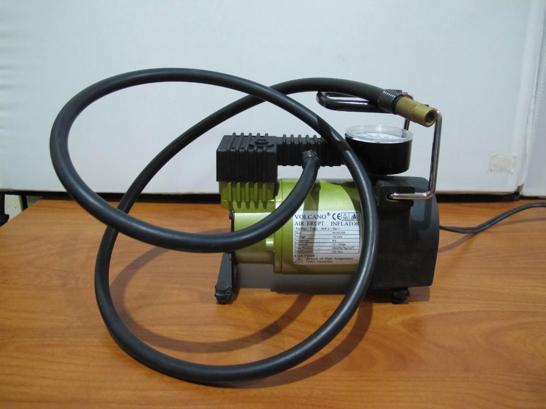 Volcano Air Erupt Inflator Compressor, Furniture & Home Living ...