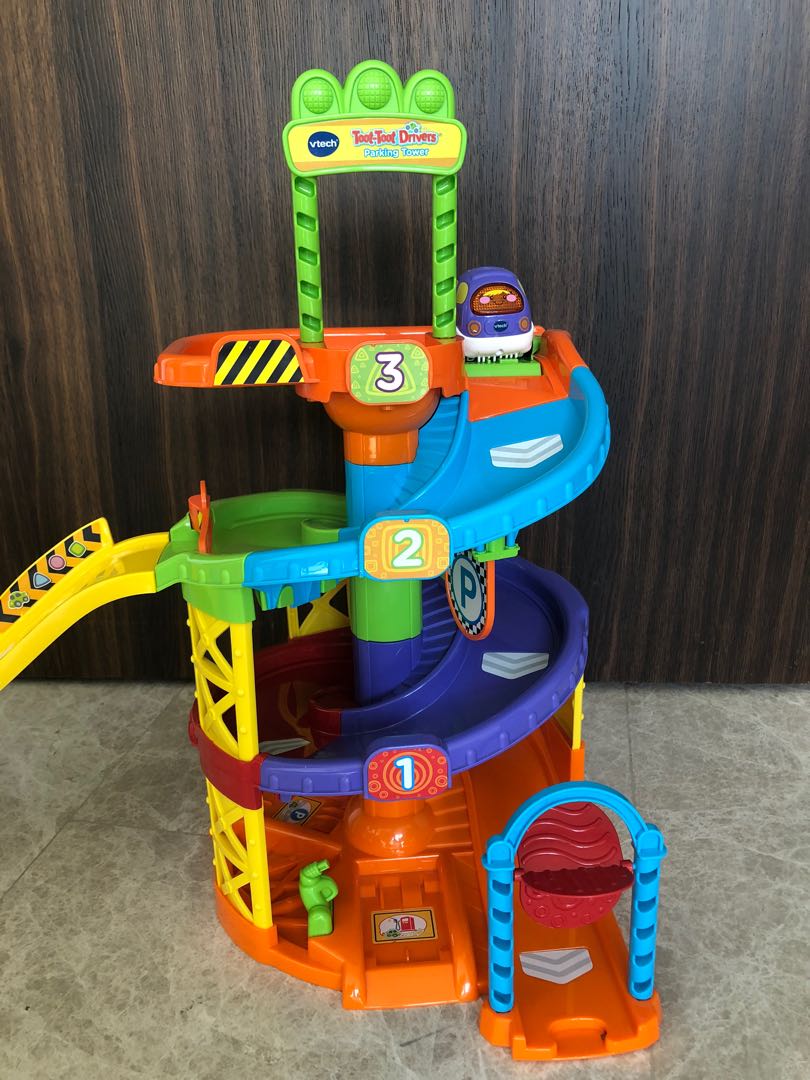 Vtech tower parking toy, Hobbies & Toys, Toys & Games on Carousell
