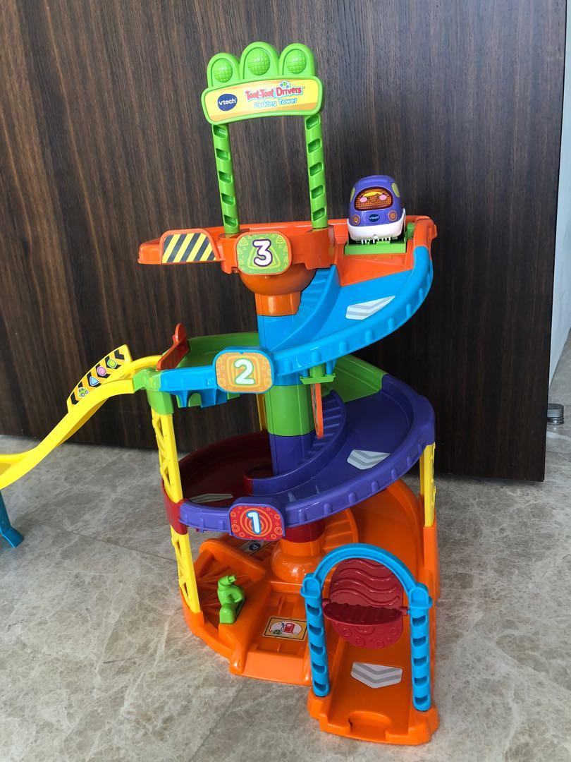 Vtech tower parking toy, Hobbies & Toys, Toys & Games on Carousell