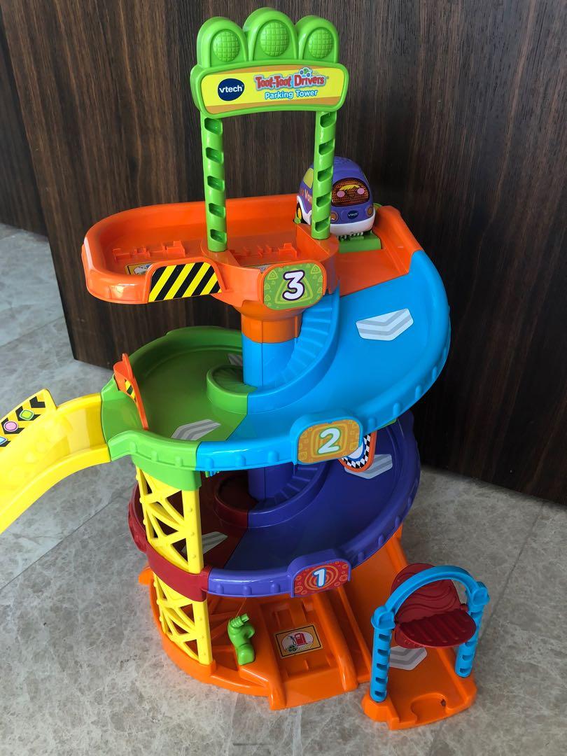 Vtech tower parking toy, Hobbies & Toys, Toys & Games on Carousell