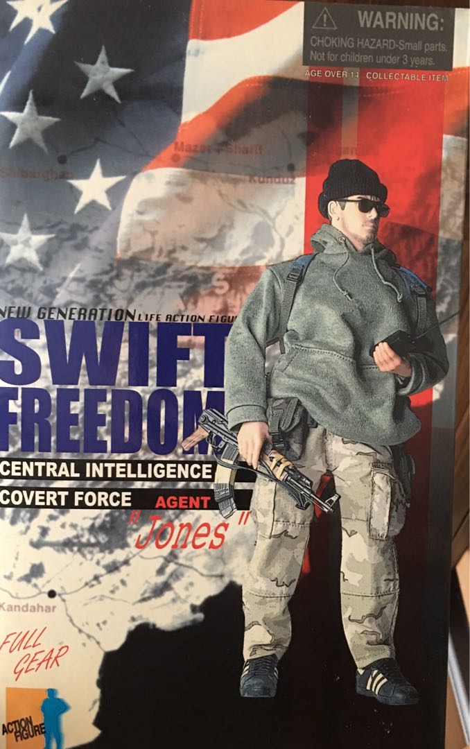 1/6 scale Dragon Models (DML) CIA Agent Jones action figure, Hobbies ...