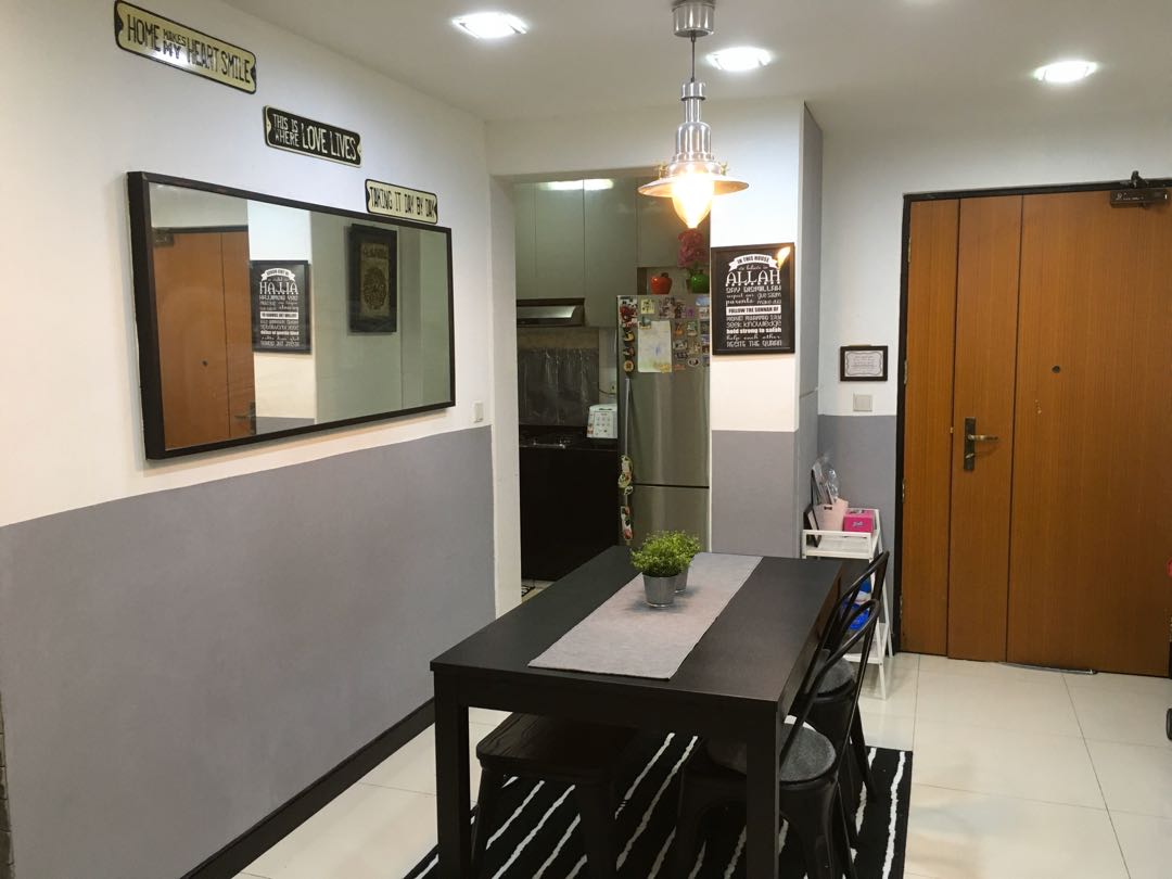 3A Blk 454 Fajar Road 3room flat just MOP, beside LRT, Fajar Shopping ...