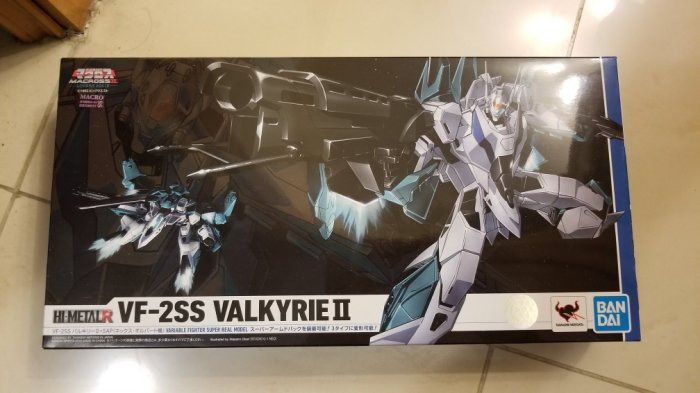 全新 日版 bandai MACROSS HI-METAL R VF-2SS VALKYRIE II SAP Gilbert Custom 超 ...