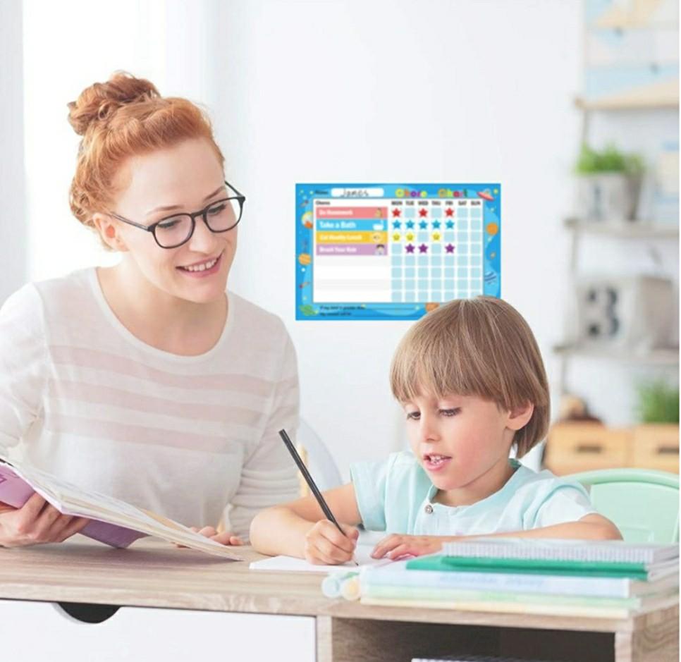 *In Stock* BN Pack of 16 Chores Responsibilities Rewards Chart for Kids ...