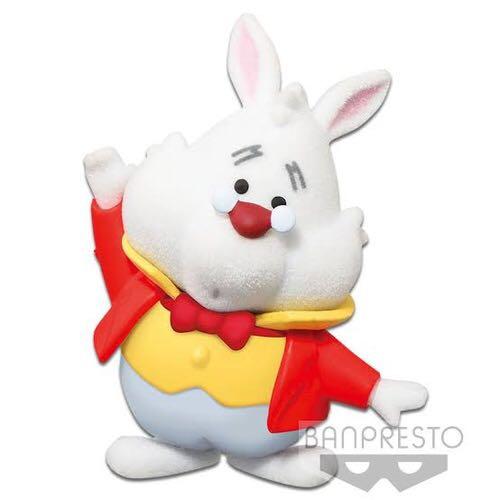 Disney Alice in Wonderland cutte fluffy puffy - White Rabbit figurine ...