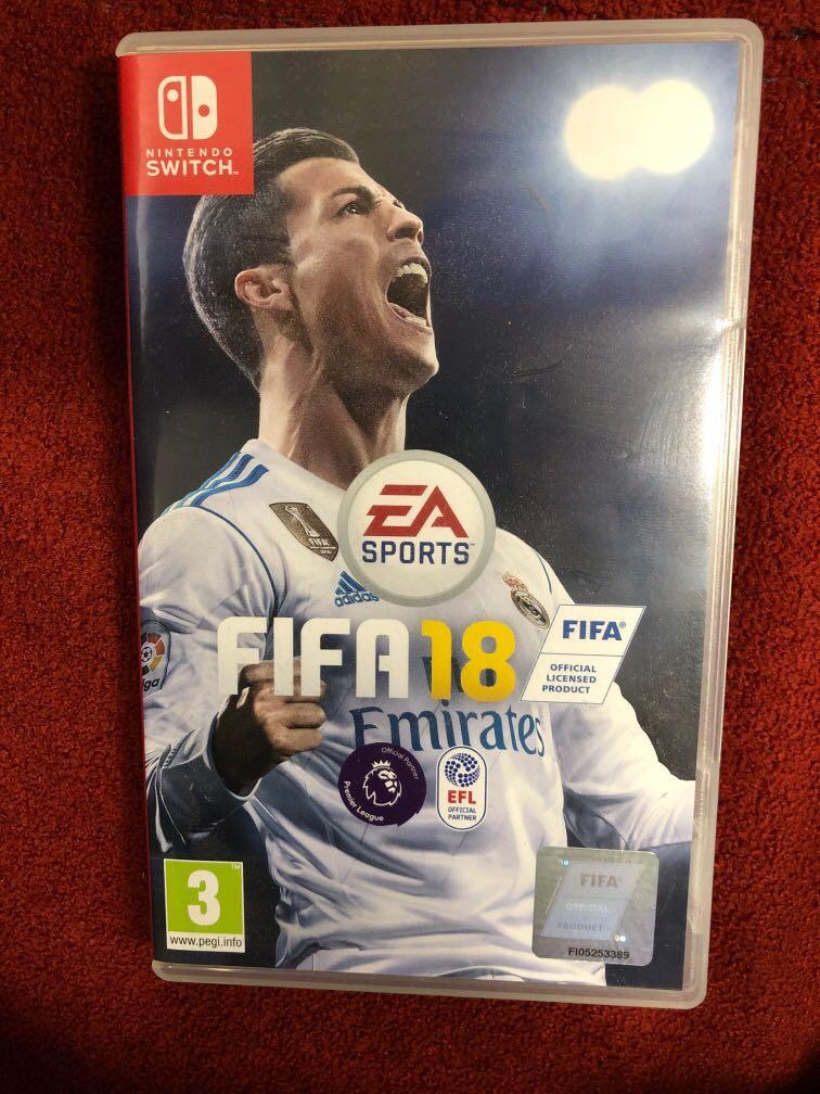 Fifa 18 Switch, Video Gaming, Video Games, Nintendo on Carousell