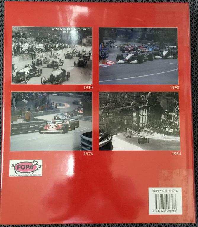 Grand Prix de Monaco Formula one 1 racing teams coffee table book ...