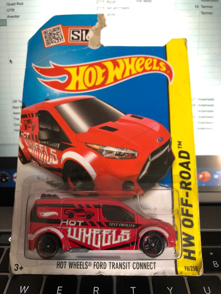 Hot Wheels Ford Transit Connect, Hobbies & Toys, Toys & Games on Carousell