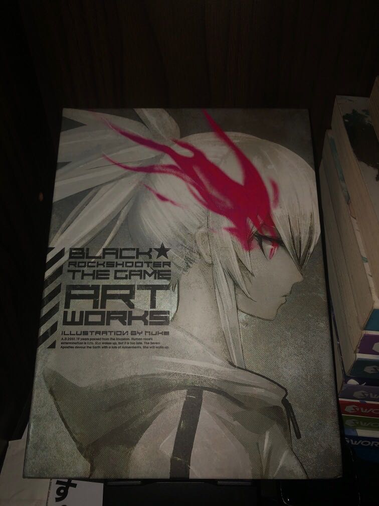 Limited edition Black rock shooter game art book, Hobbies & Toys ...