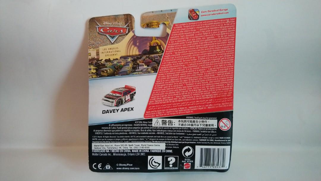 Mattel Disney Pixar Cars 1:55 Scale Metal Die Cast Car Toy Lightning ...