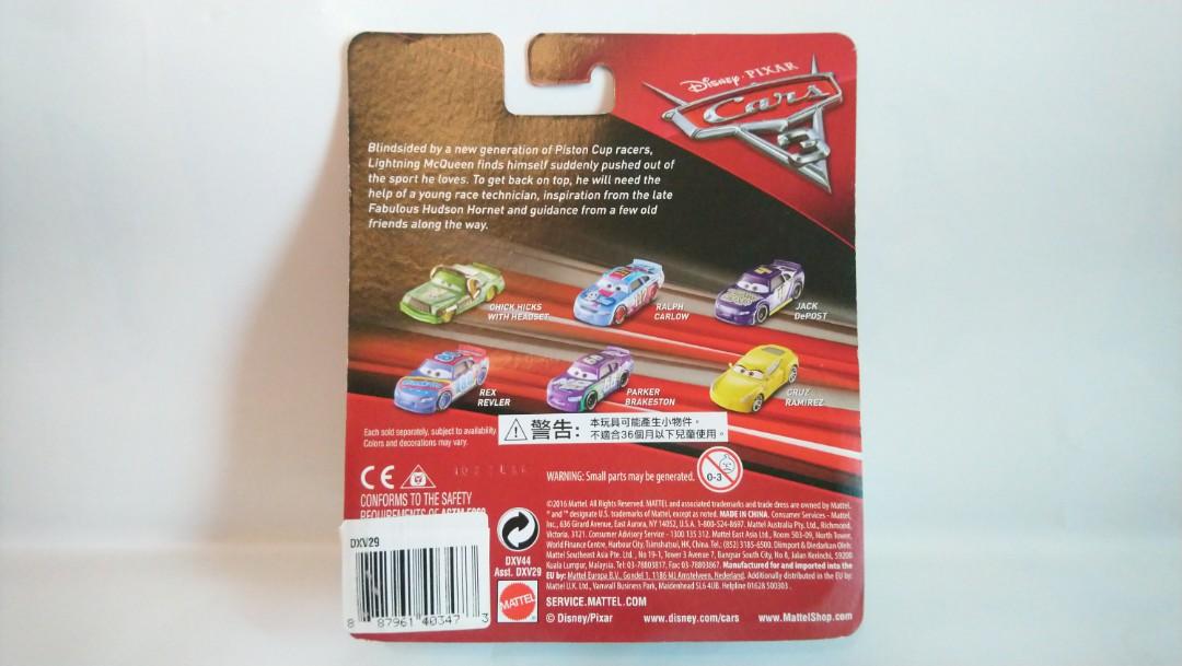 Mattel Disney Pixar Cars 3 1:55 Scale Metal Die Cast Car Toy Lightning ...