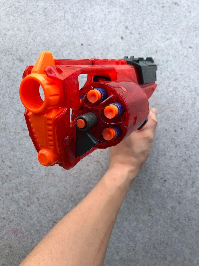 NERF N-Strike Revolver 特別版, 興趣及遊戲, 玩具 & 遊戲類 - Carousell
