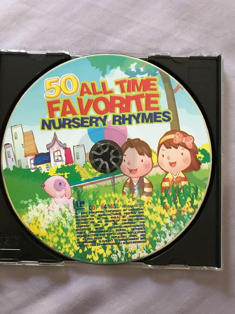 Nursery Rhymes CD, Hobbies & Toys, Music & Media, Music Scores on Carousell