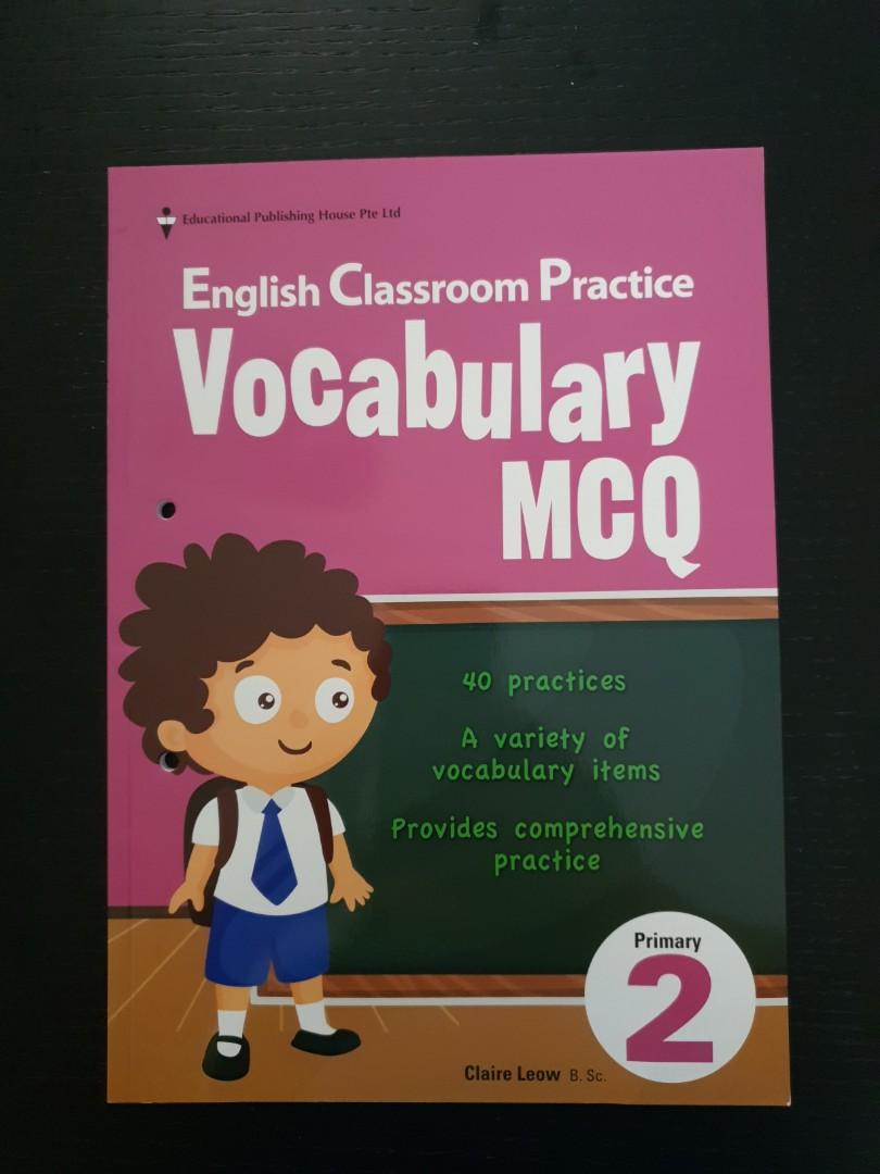 P2 Primary 2 English Classroom Practice Vocabulary MCQ Hobbies Toys