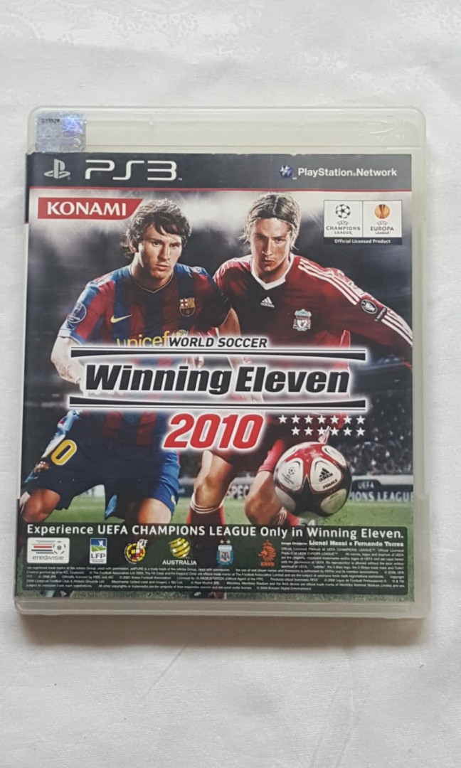 PlayStation 3 PS3 World Soccer Winning Eleven 2010, Video Gaming, Video ...