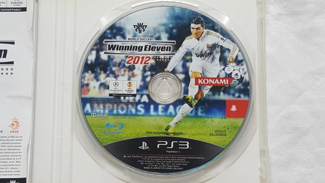 PlayStation 3 PS3 World Soccer Winning Eleven 2012, Video Gaming, Video ...