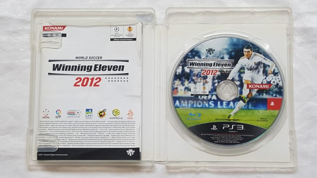 PlayStation 3 PS3 World Soccer Winning Eleven 2012, Video Gaming, Video ...