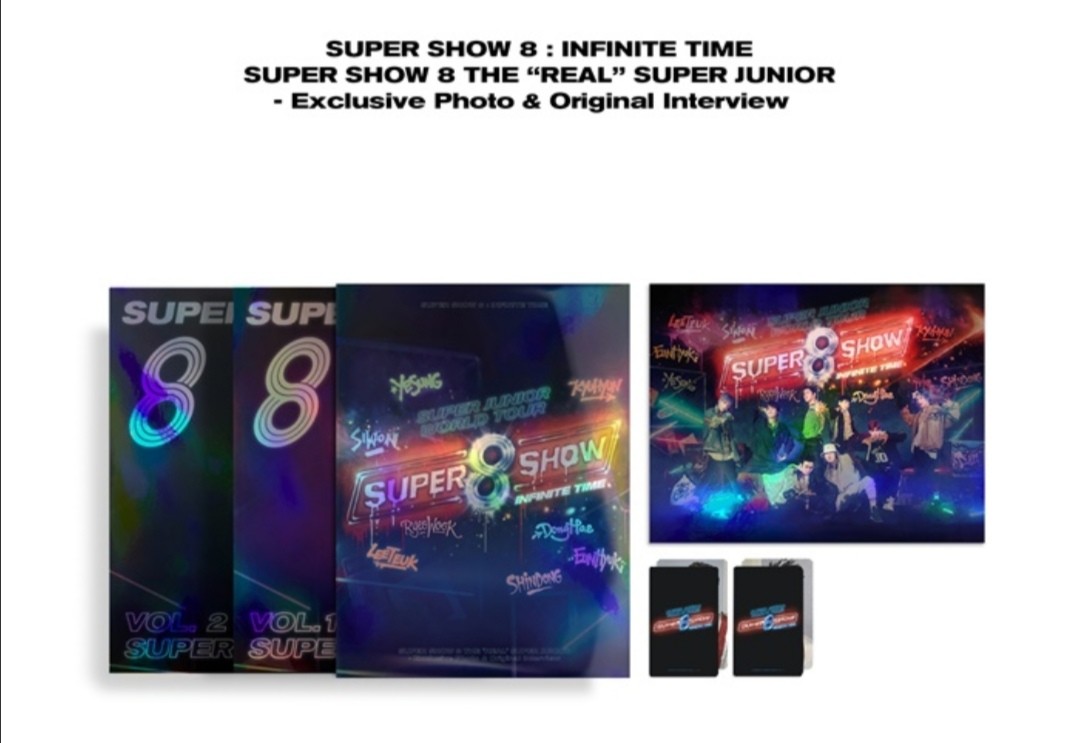 [PO] Super Junior OFFICIAL SS8 Exclusive Photo Book and Interview Book ...
