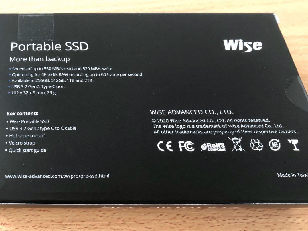 Portable SSD for 4K video camera, Photography, Video Cameras on Carousell