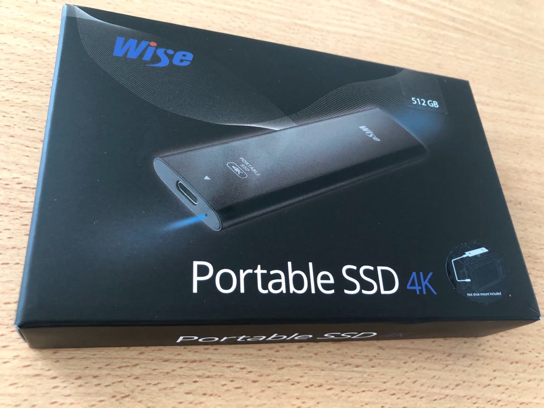 Portable SSD for 4K video camera, Photography, Video Cameras on Carousell