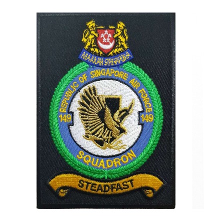 RSAF Patch 149 Sqn Squadron F-15SG Strike Eagle Republic of Singapore ...