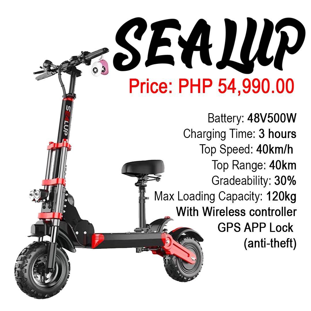 SealUp Electric scooter, Sports Equipment, Sports & Games, Skates ...