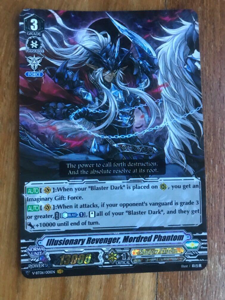 Shadow Paladin Illusionary Revenger Mordred Phantom Vanguard, Hobbies & Toys, Toys & Games on ...