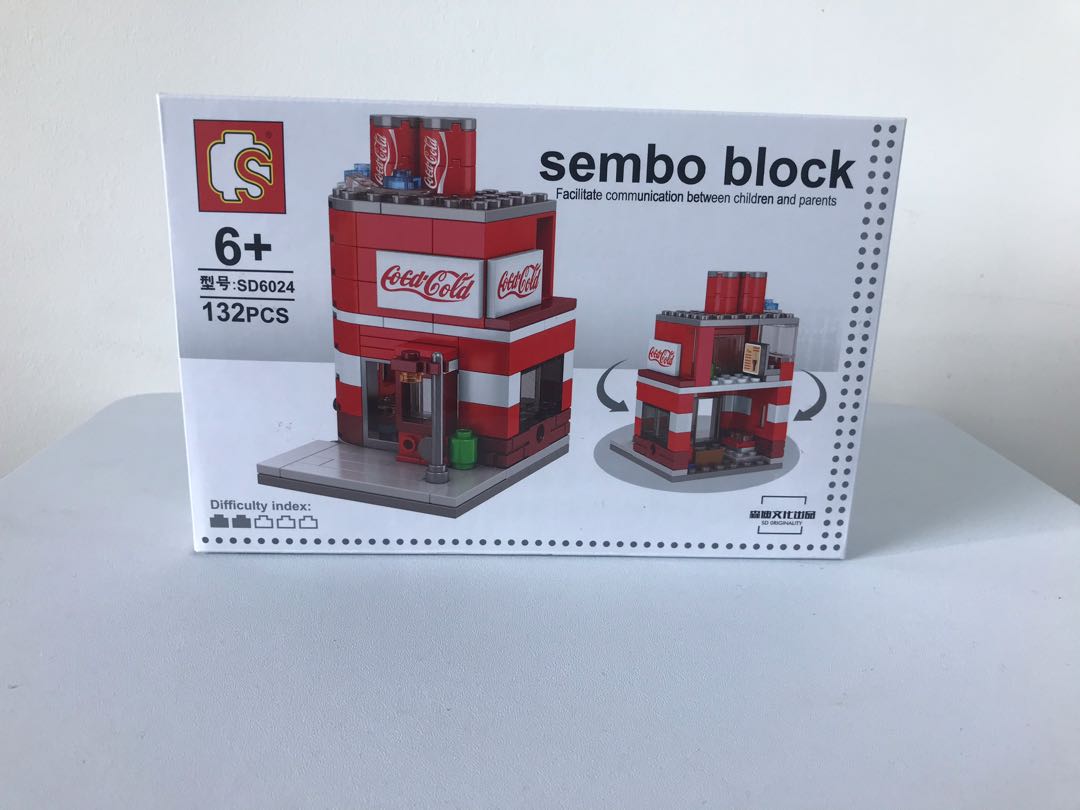 Coke Small bricks- Sembo Block, Hobbies & Toys, Toys & Games on Carousell