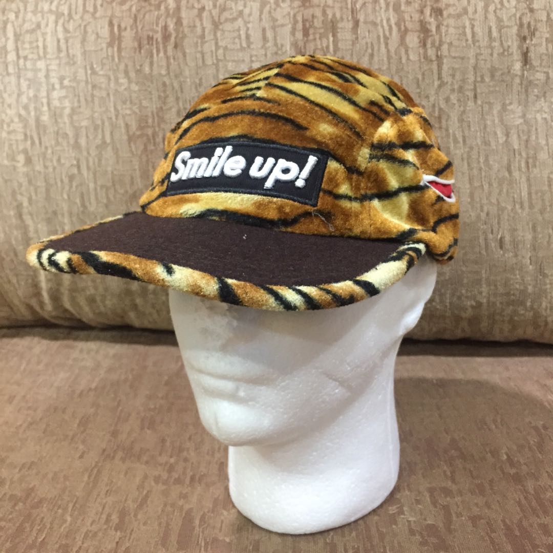 Supreme 5 panel bootleg cap with tiger design, Men's Fashion, Watches ...